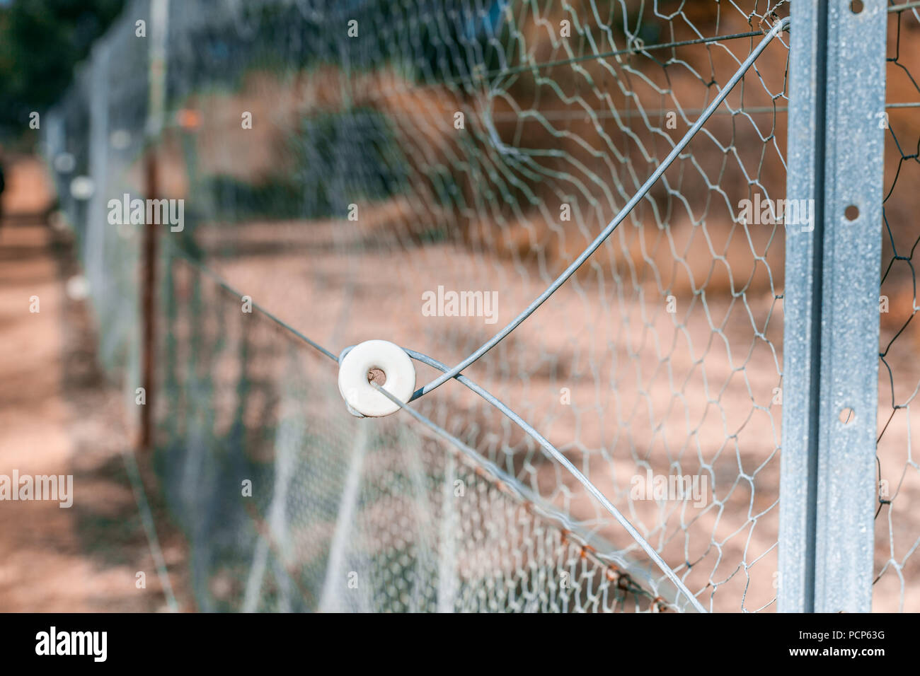 High security fencing hi-res stock photography and images - Alamy