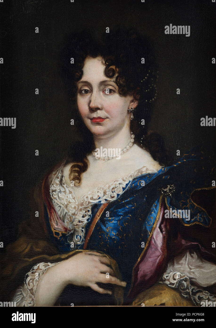 Portrait of a lady Stock Photo - Alamy