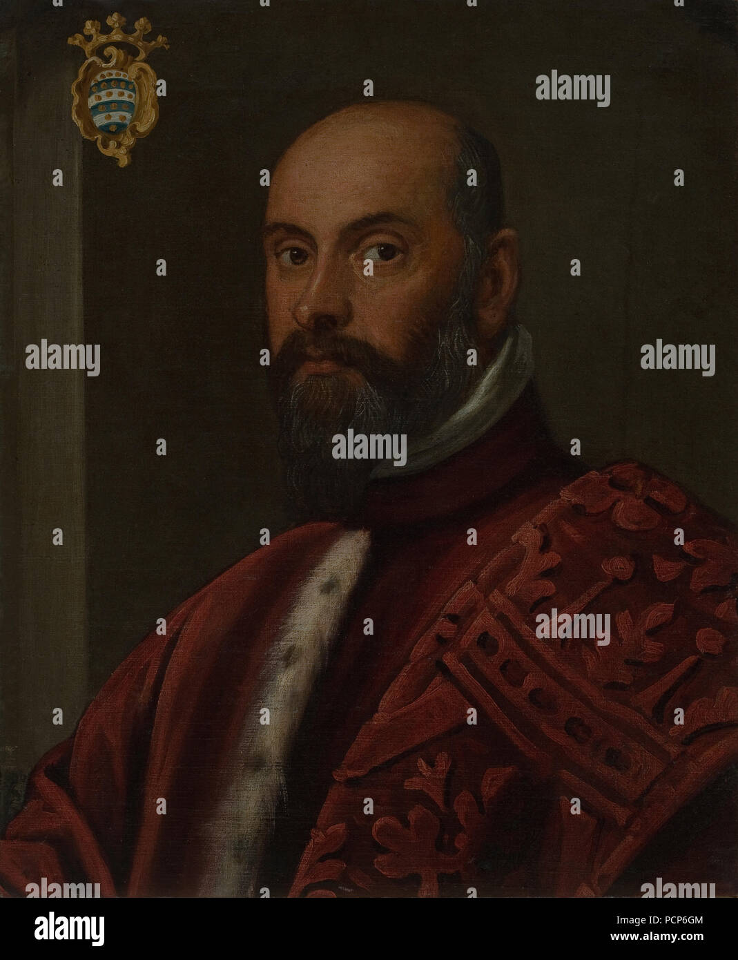 Ritratto di senatore di casa Michiel (Marino Michiel Stock Photo - Alamy