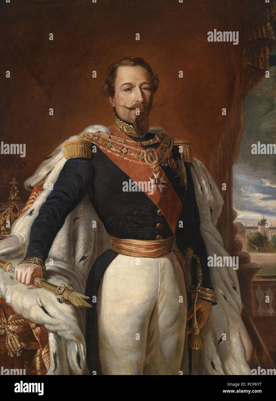 Portrait of Emperor Napoleon III of France (1808-1873 Stock Photo - Alamy