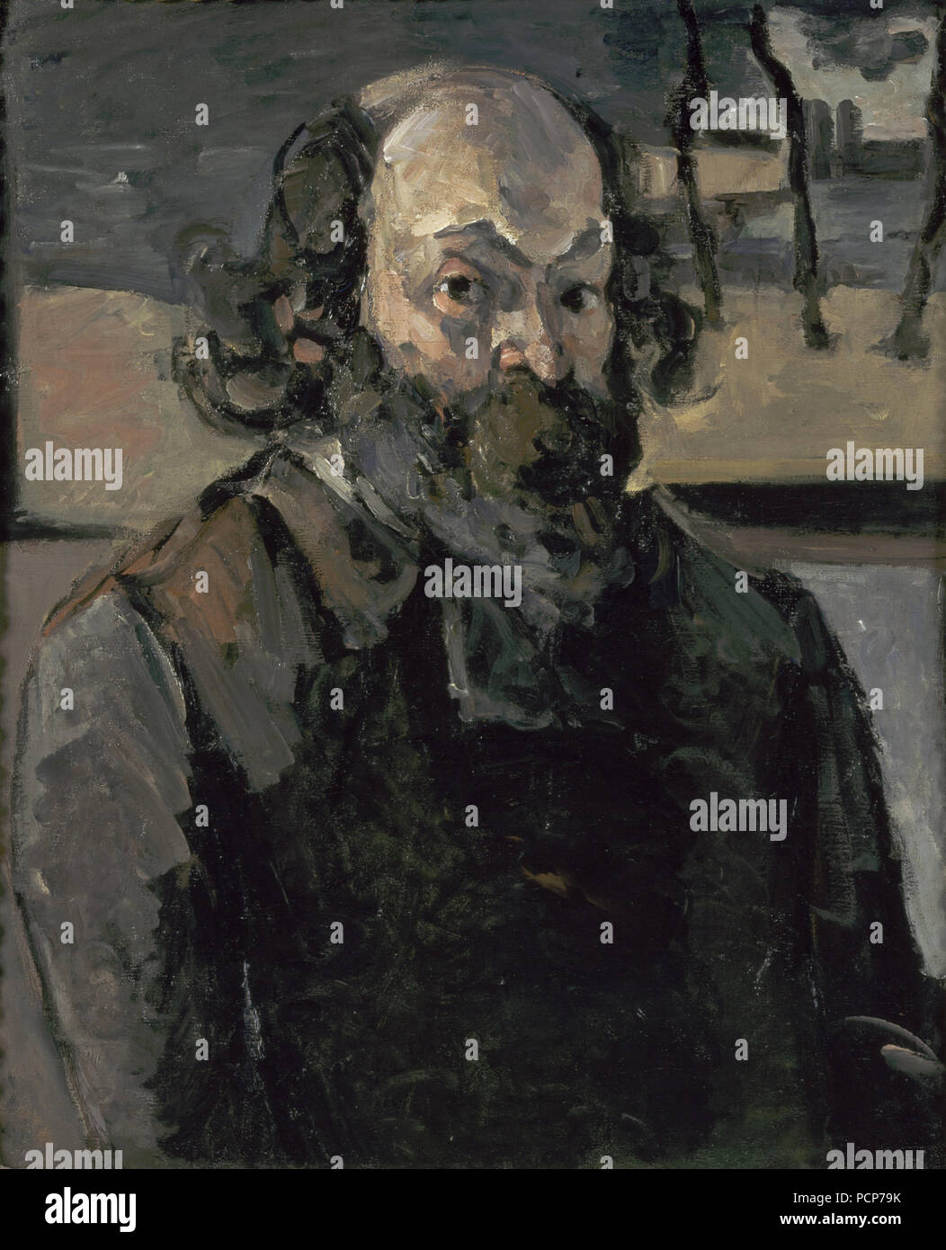 Self-Portrait, c. 1875 Stock Photo - Alamy