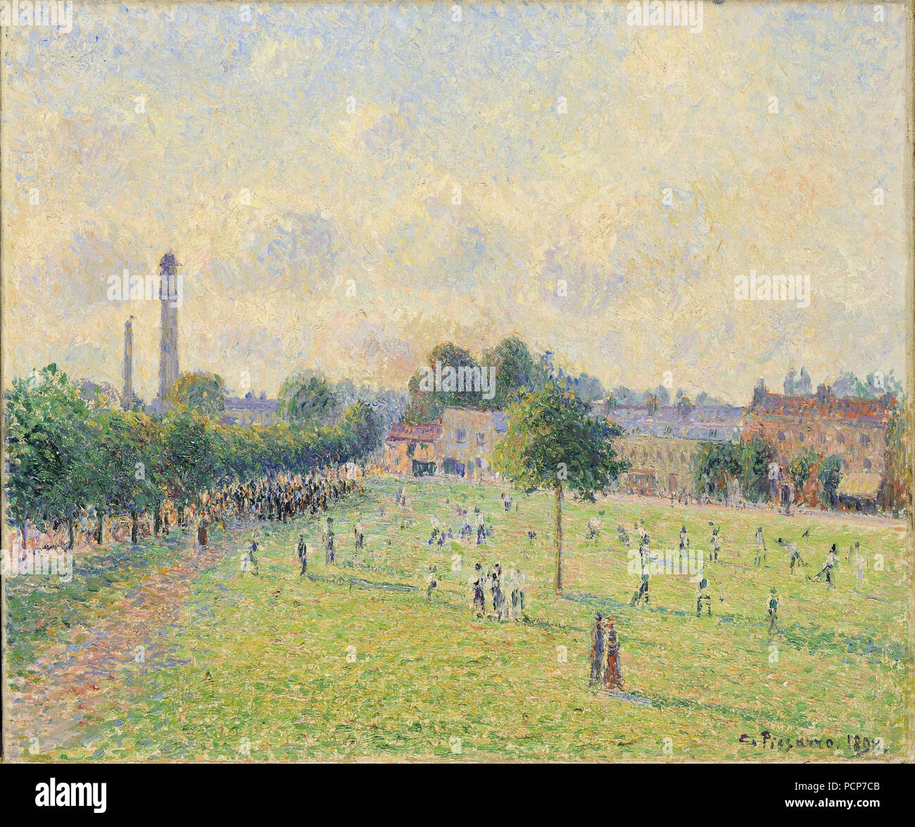Kew green camille pissarro 1892 hi-res stock photography and images - Alamy