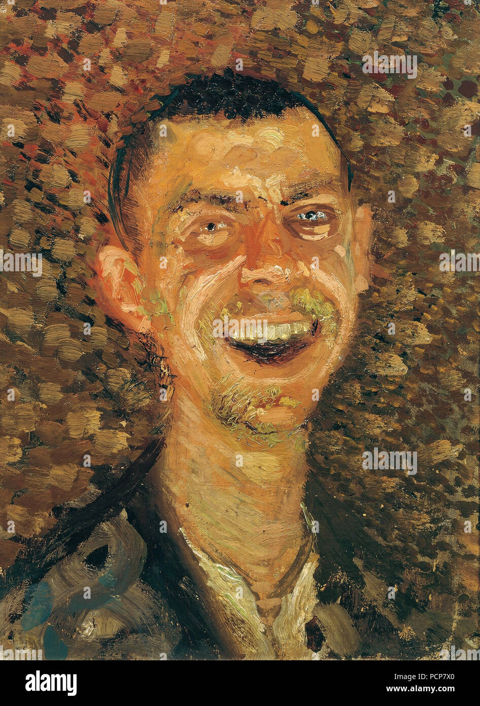 Self-Portrait Laughing, 1907 Stock Photo - Alamy