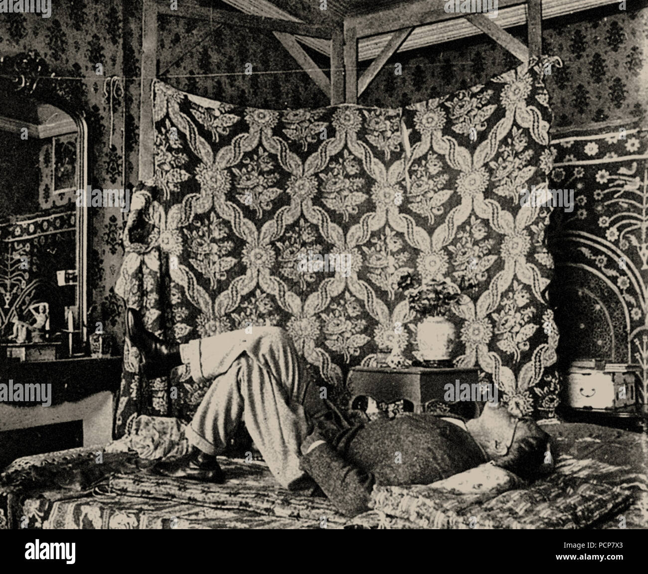 Pierre Bonnard as an Odalisque in Matisse's Studio, 1929 Stock Photo ...