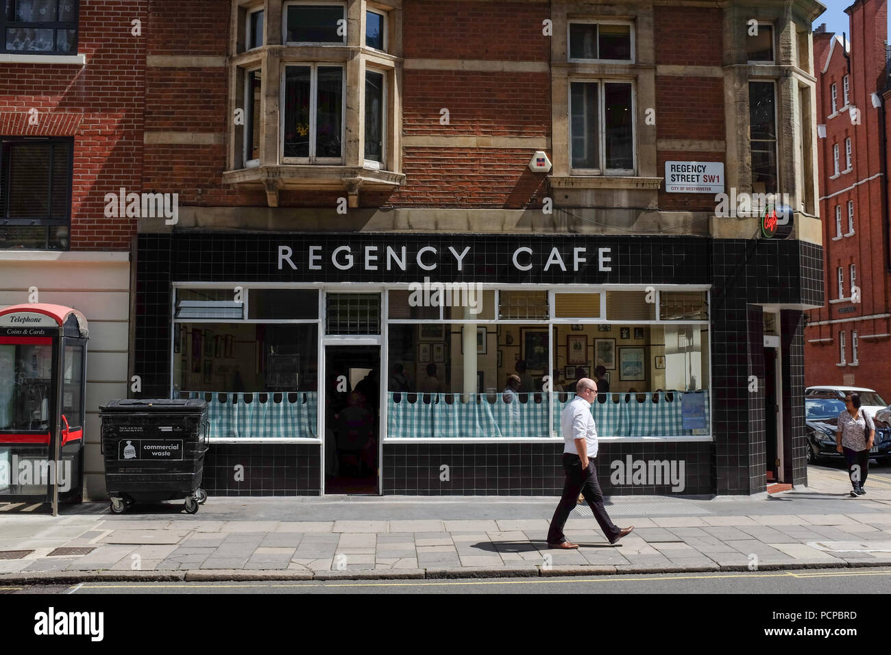 The Regency Cafe in Westminster, London, England Stock Photo - Alamy