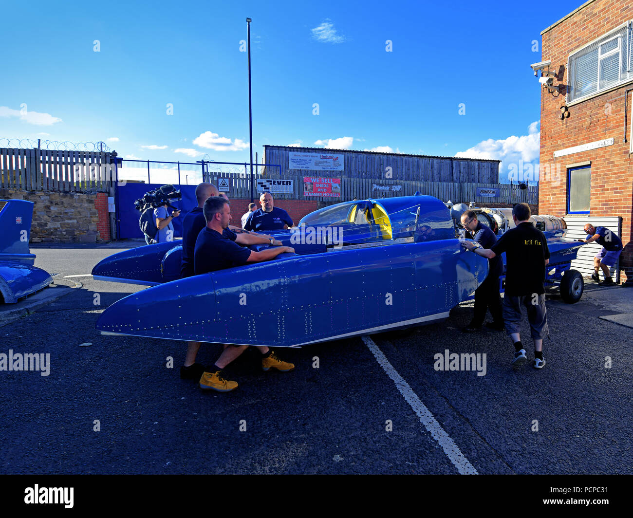 Donald Campbells Bluebird K7 hydroplane rebuilt at North Shields by ...