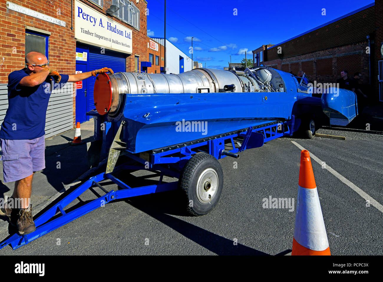Donald Campbells Bluebird K7 hydroplane rebuilt at North Shields by ...