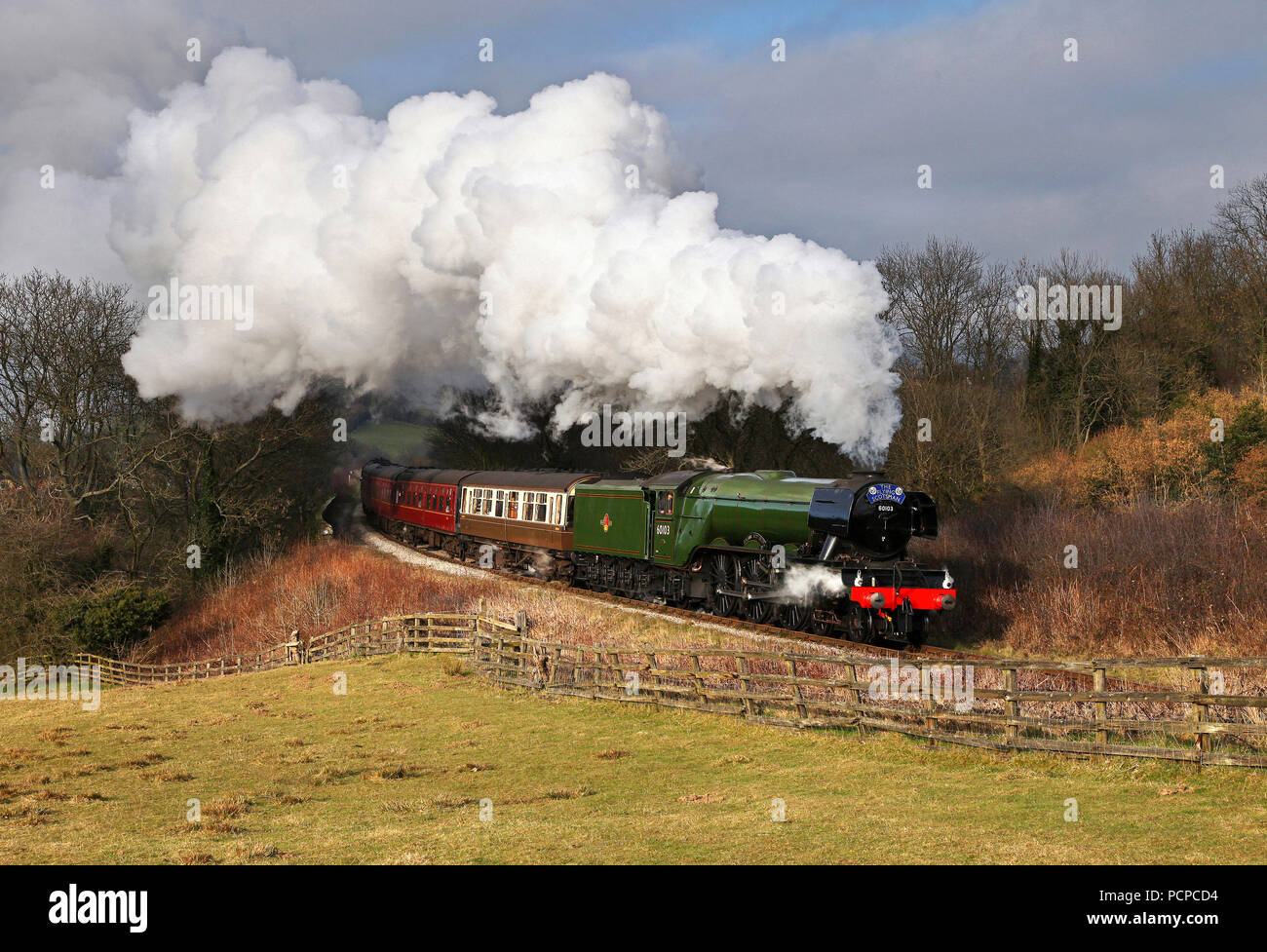 A3 class 60103 flying scotsman steam locomotive hi-res stock ...