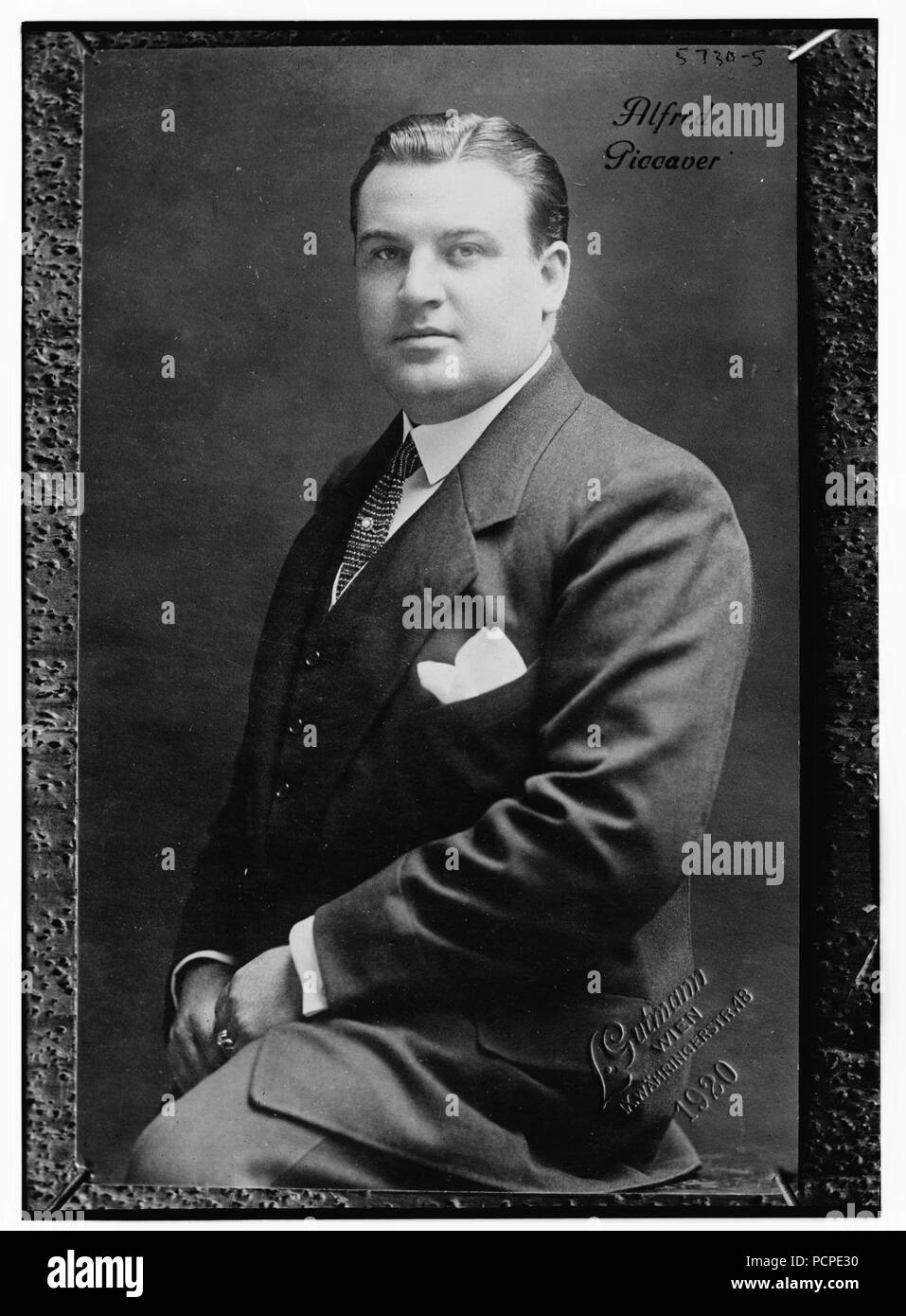 Alfred piccaver hi-res stock photography and images - Alamy
