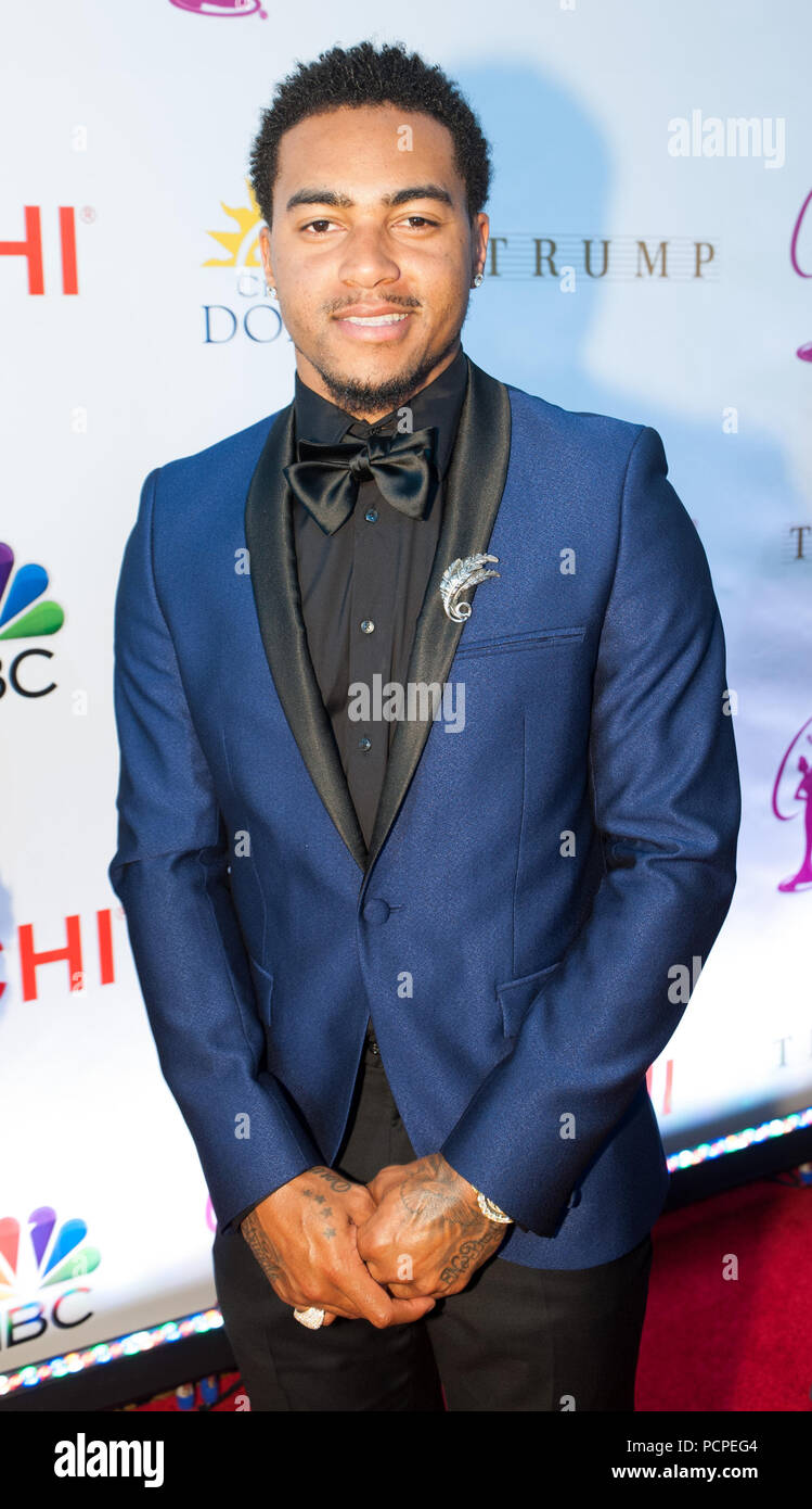 DORAL, FL - JANUARY 25: DeSean Jackson attends The 63rd Annual Miss ...