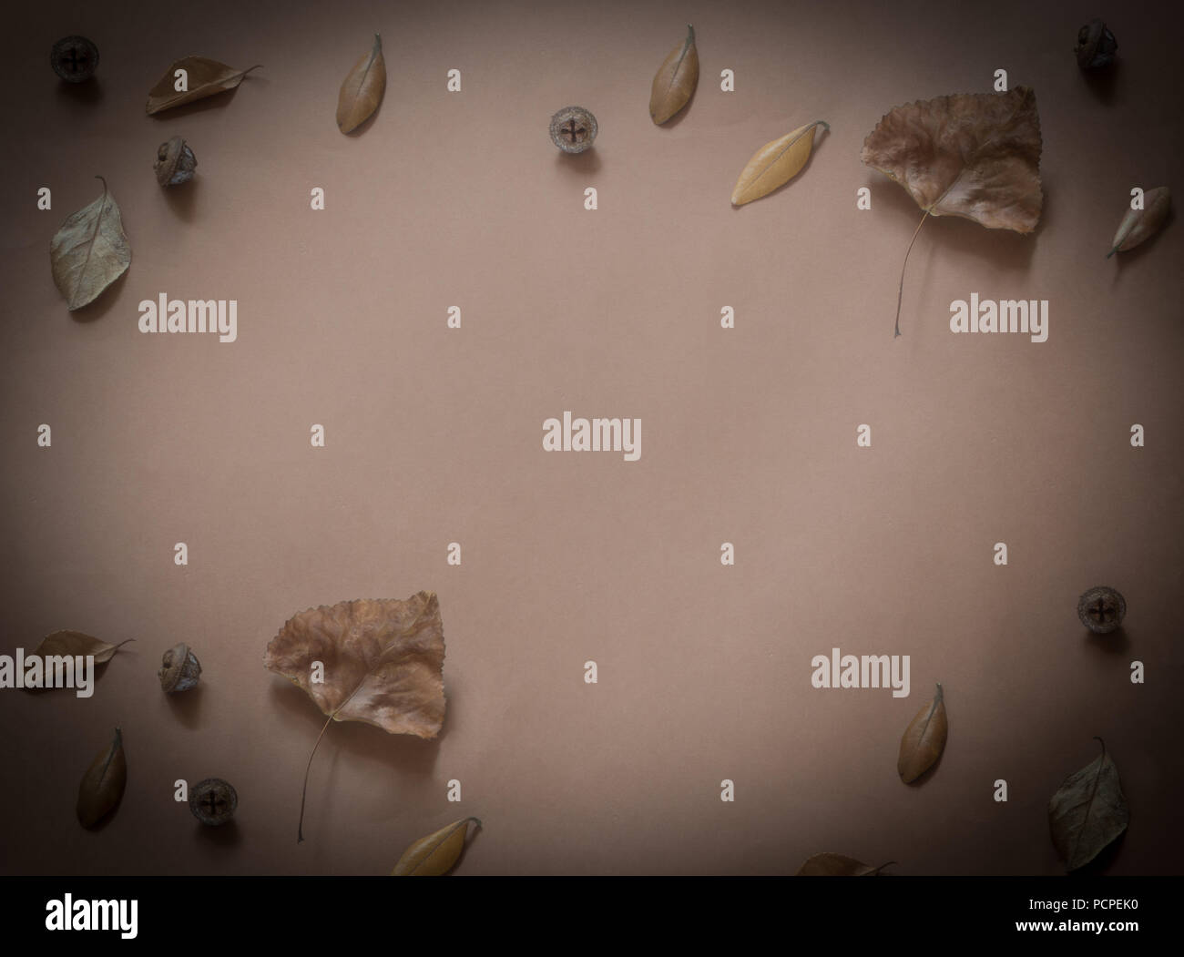 Brown fall background Stock Photo - Alamy