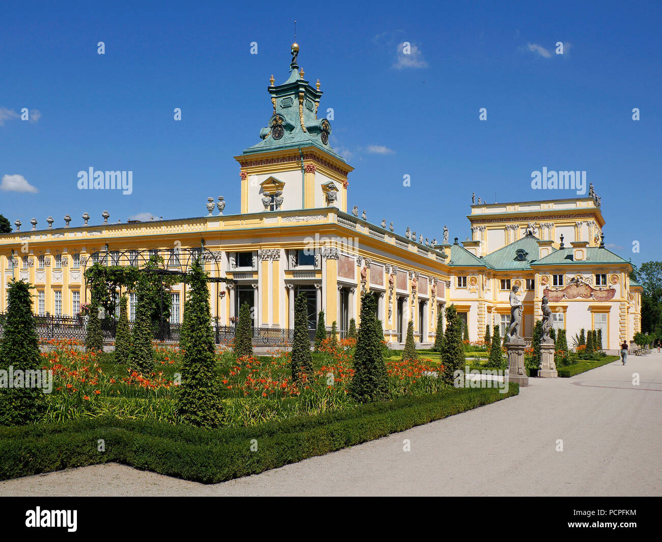 Wilanow poland garden hi-res stock photography and images - Alamy