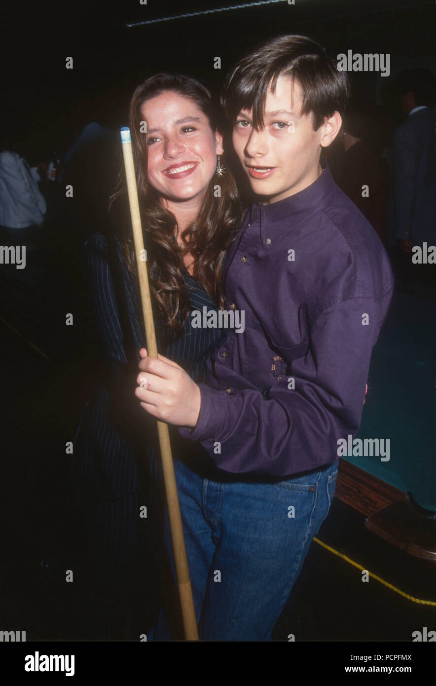 HOLLYWOOD, CA - MAY 30: (L-R) Actress Soleil Moon Frye and actor Edward Furlong attend the First ...