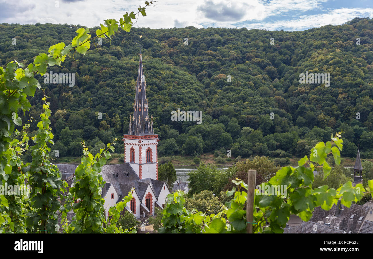 Ediger-Eller at Moselle Germany Europe Stock Photo - Alamy