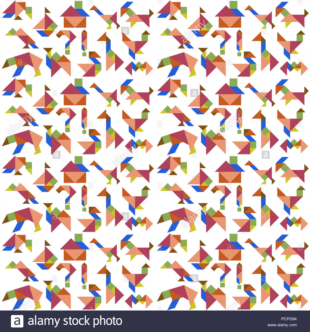 Tangram Stock Photos & Tangram Stock Images - Alamy