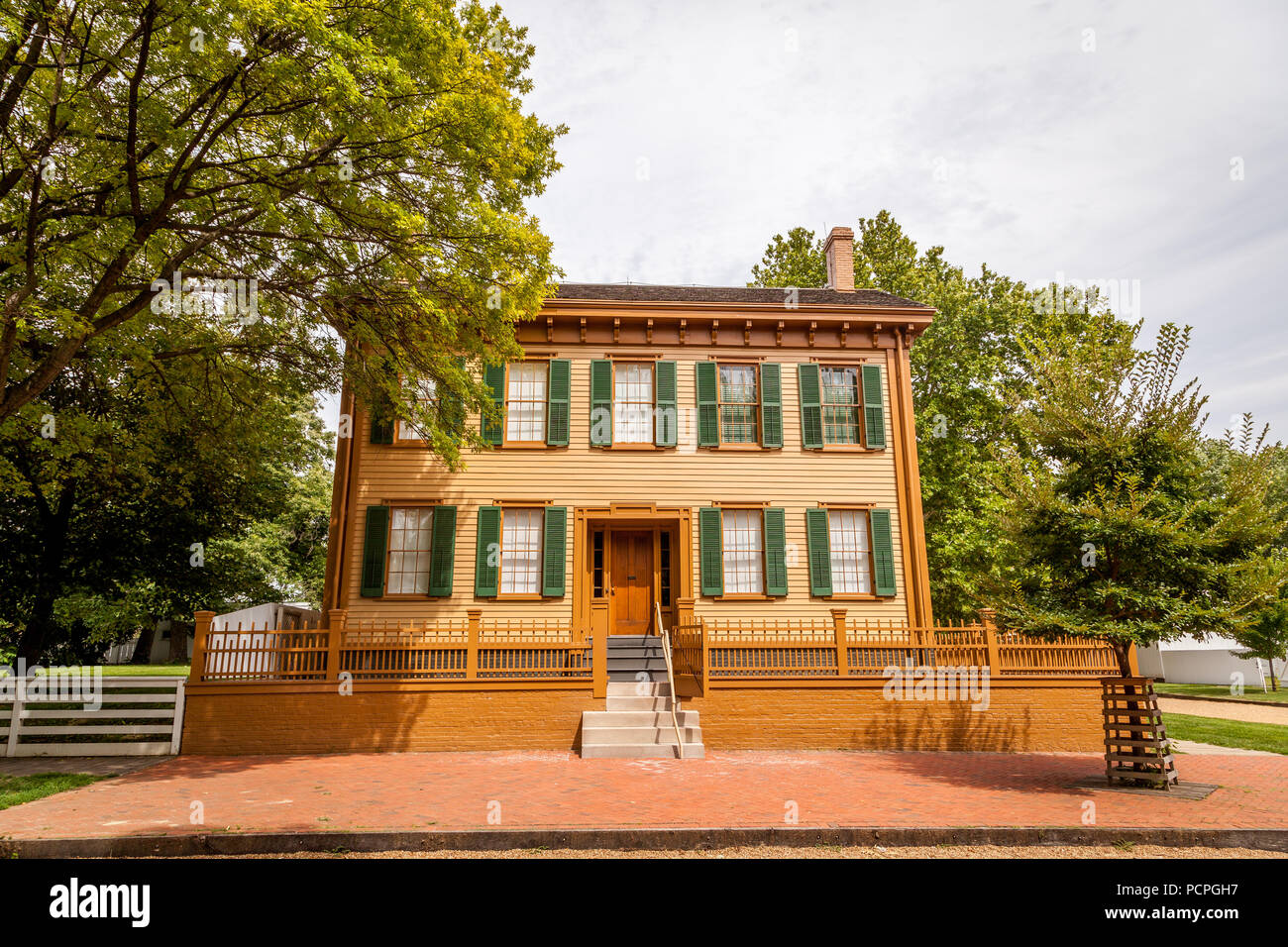 Springfield illinois 1800s hi-res stock photography and images - Alamy