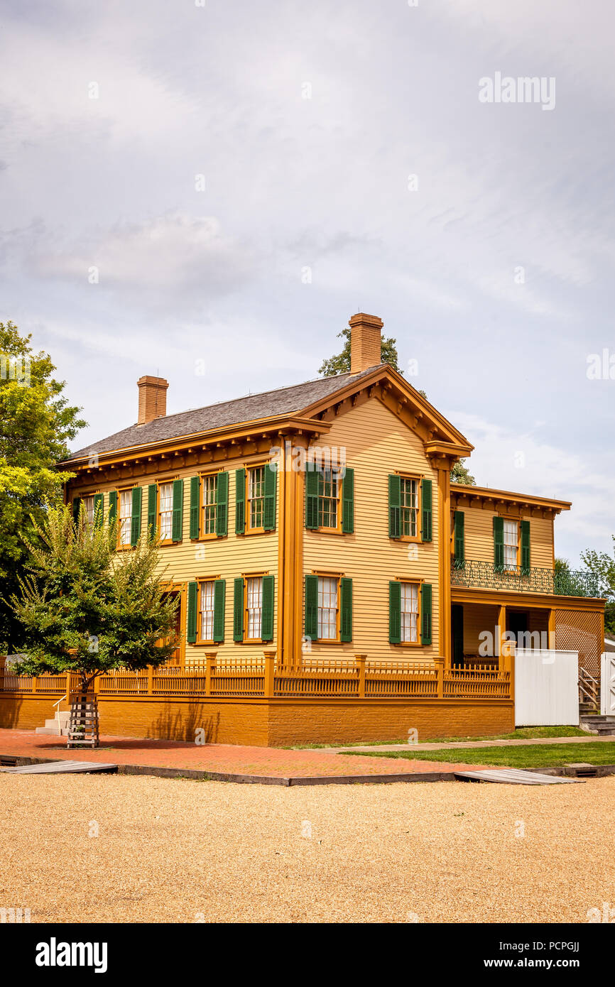 Springfield illinois 1800s hi-res stock photography and images - Alamy