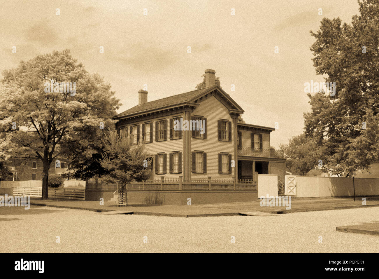 Springfield illinois 1800s hi-res stock photography and images - Alamy