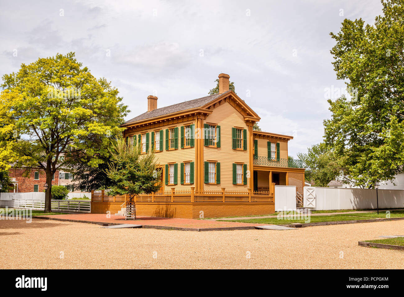 Lincoln home national historic hi-res stock photography and images - Alamy
