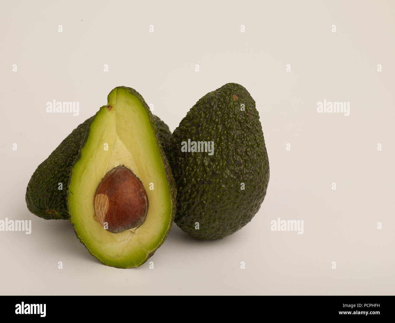Avocado still life food photograph Stock Photo - Alamy