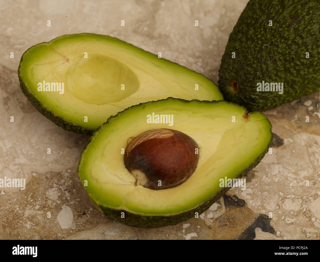Avocado still life food photograph Stock Photo - Alamy