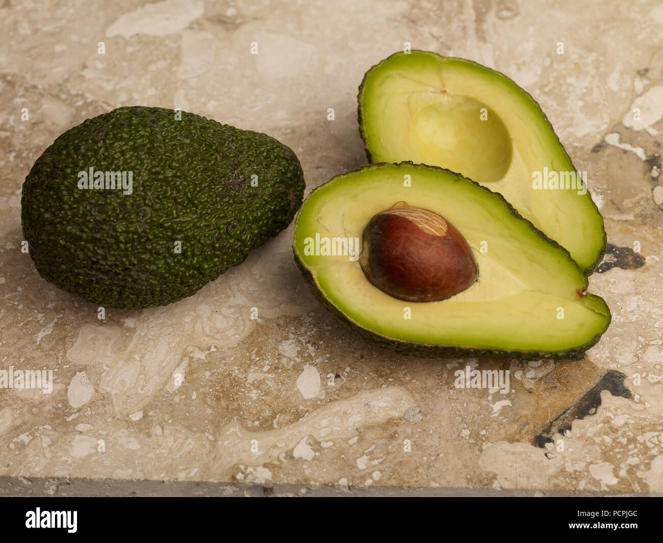Avocado food still-life photograph Stock Photo - Alamy
