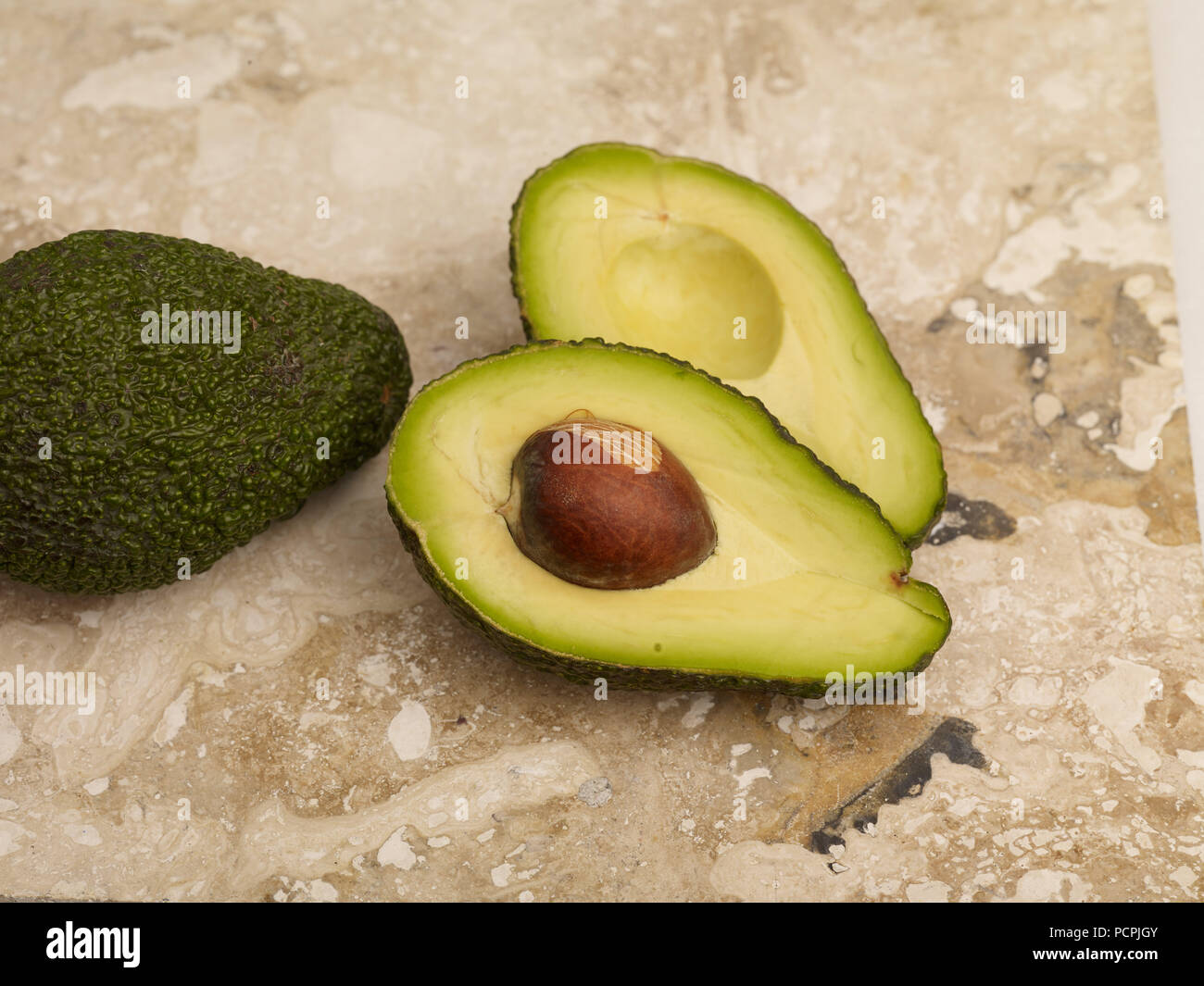 Avocado food still-life photograph Stock Photo - Alamy