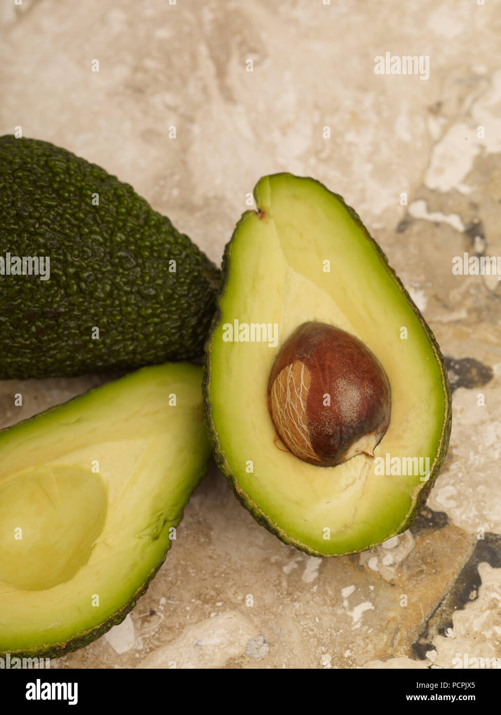 Avocado food still-life photograph Stock Photo - Alamy