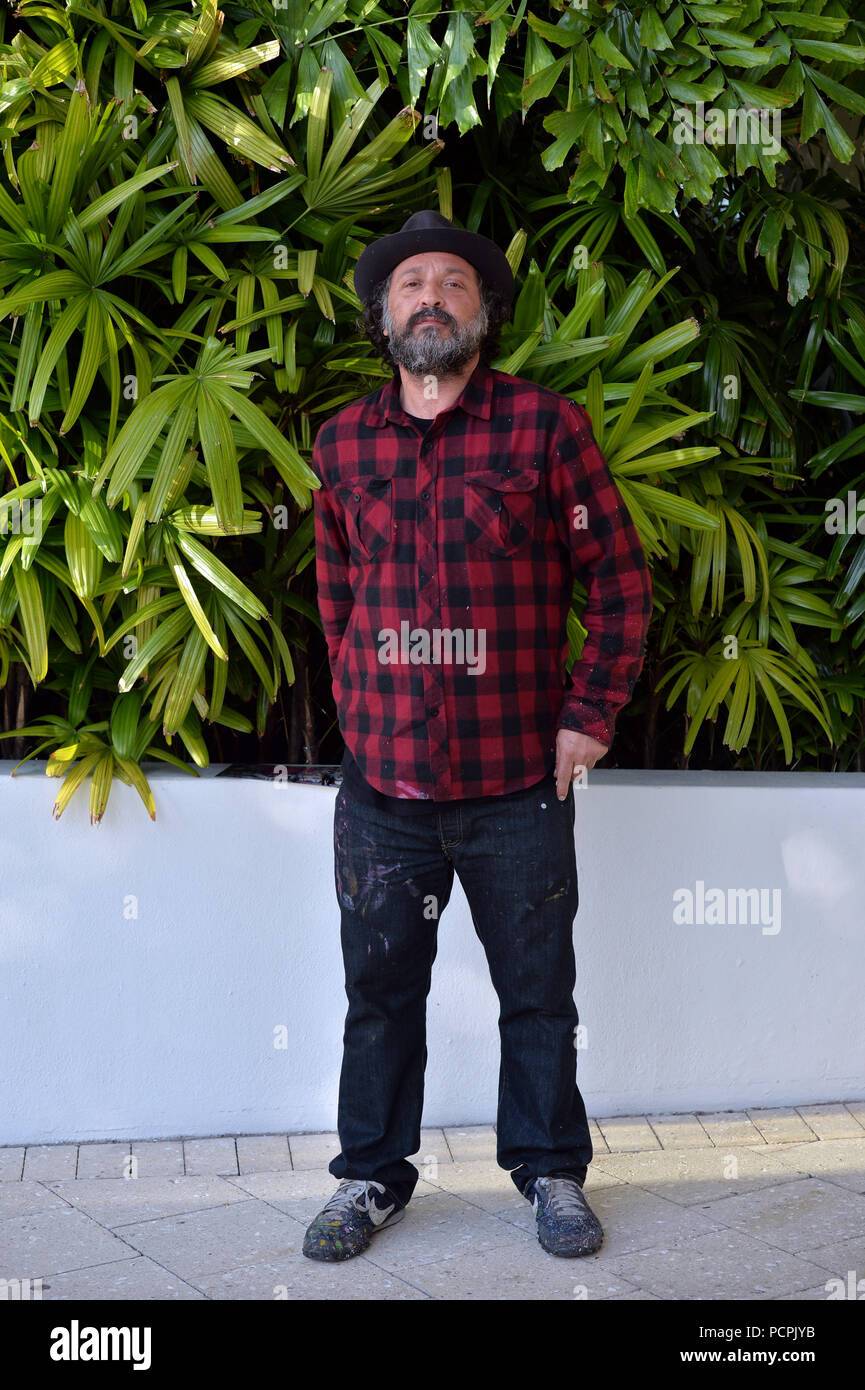 MIAMI BEACH, FL - DECEMBER 01: Mr. Brainwash out and about in South ...