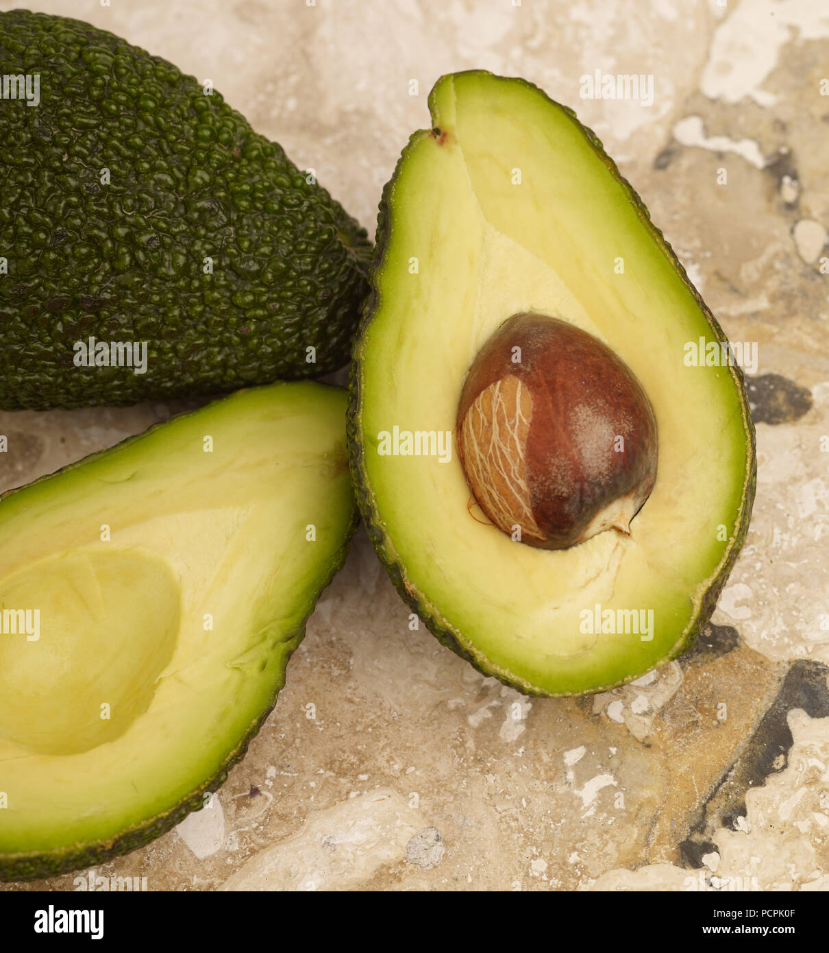 Avocado food still-life photograph Stock Photo - Alamy