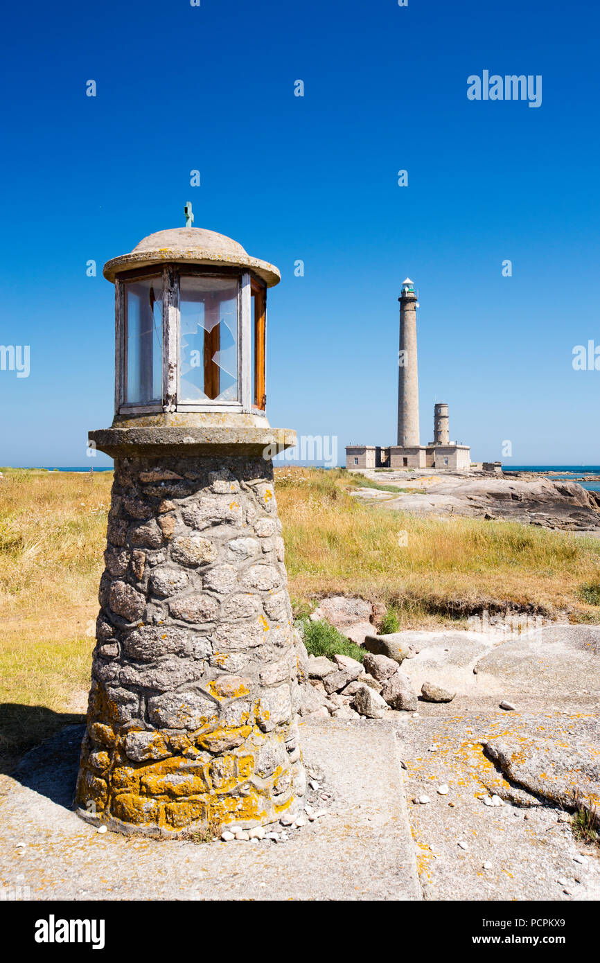 The Phare de Gatteville, an active lighthouse on the Point De Barfleur ...