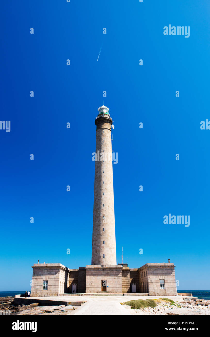 The Phare de Gatteville, an active lighthouse on the Point De Barfleur ...