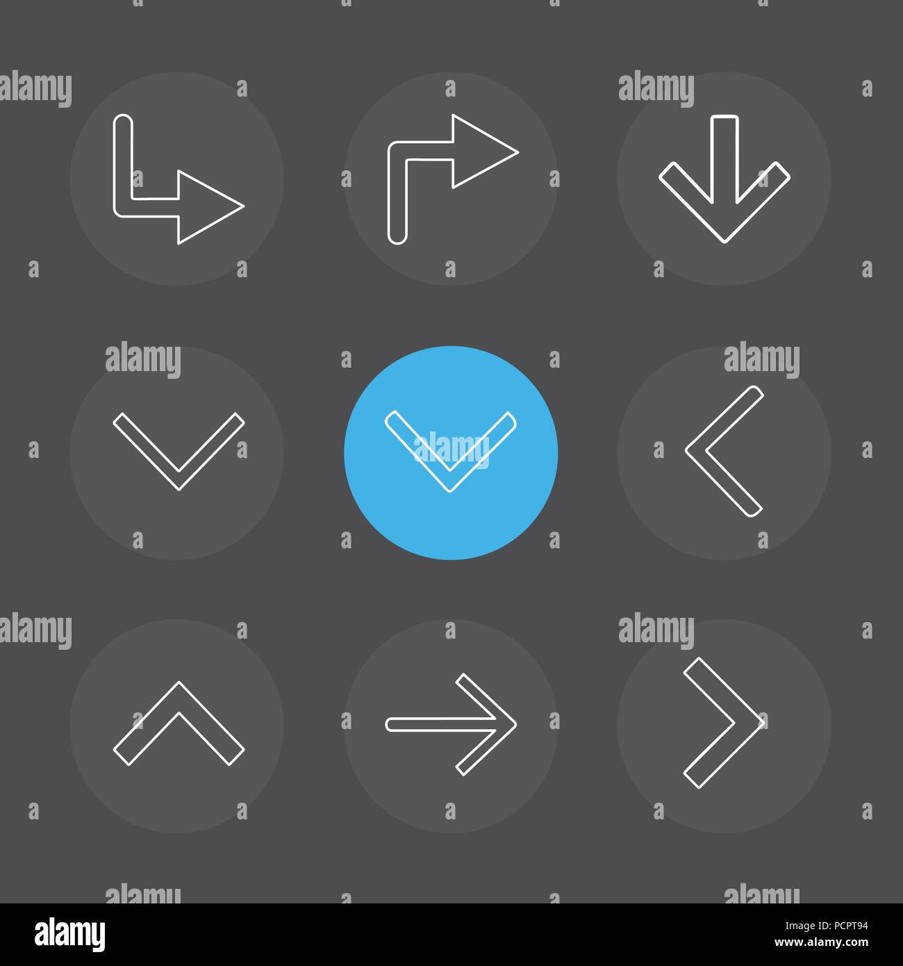 arrows , directions , pointer , arrow , user interface , pointer , up , down , left , right ...
