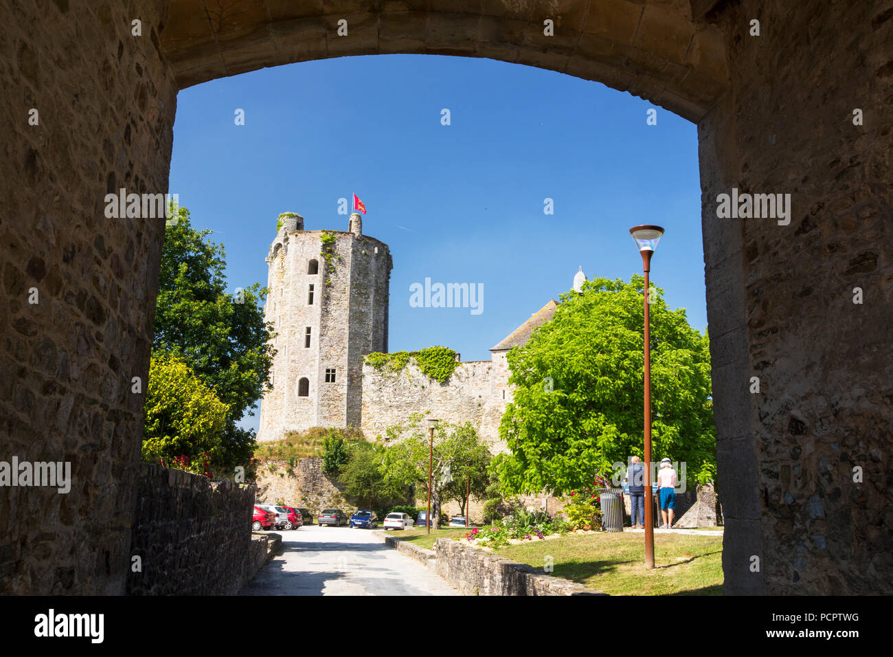 Chateau de bricquebec hi-res stock photography and images - Alamy