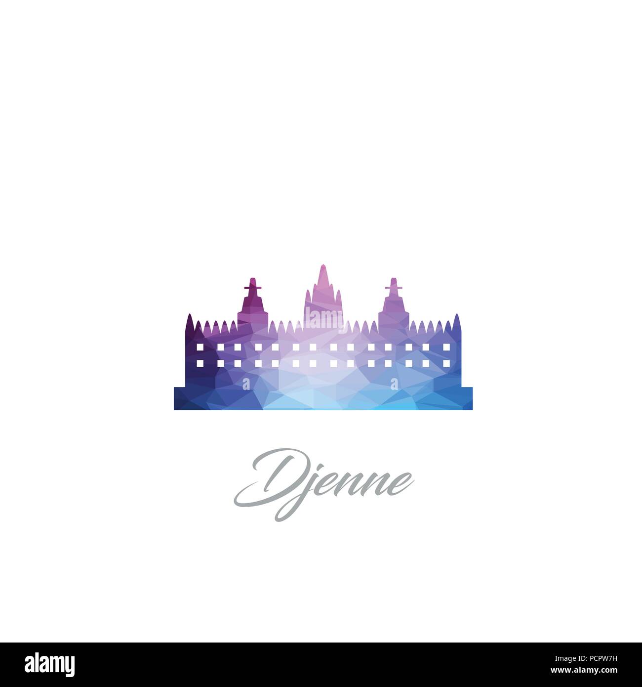 World Famous landmarks design with creative background vector Stock ...