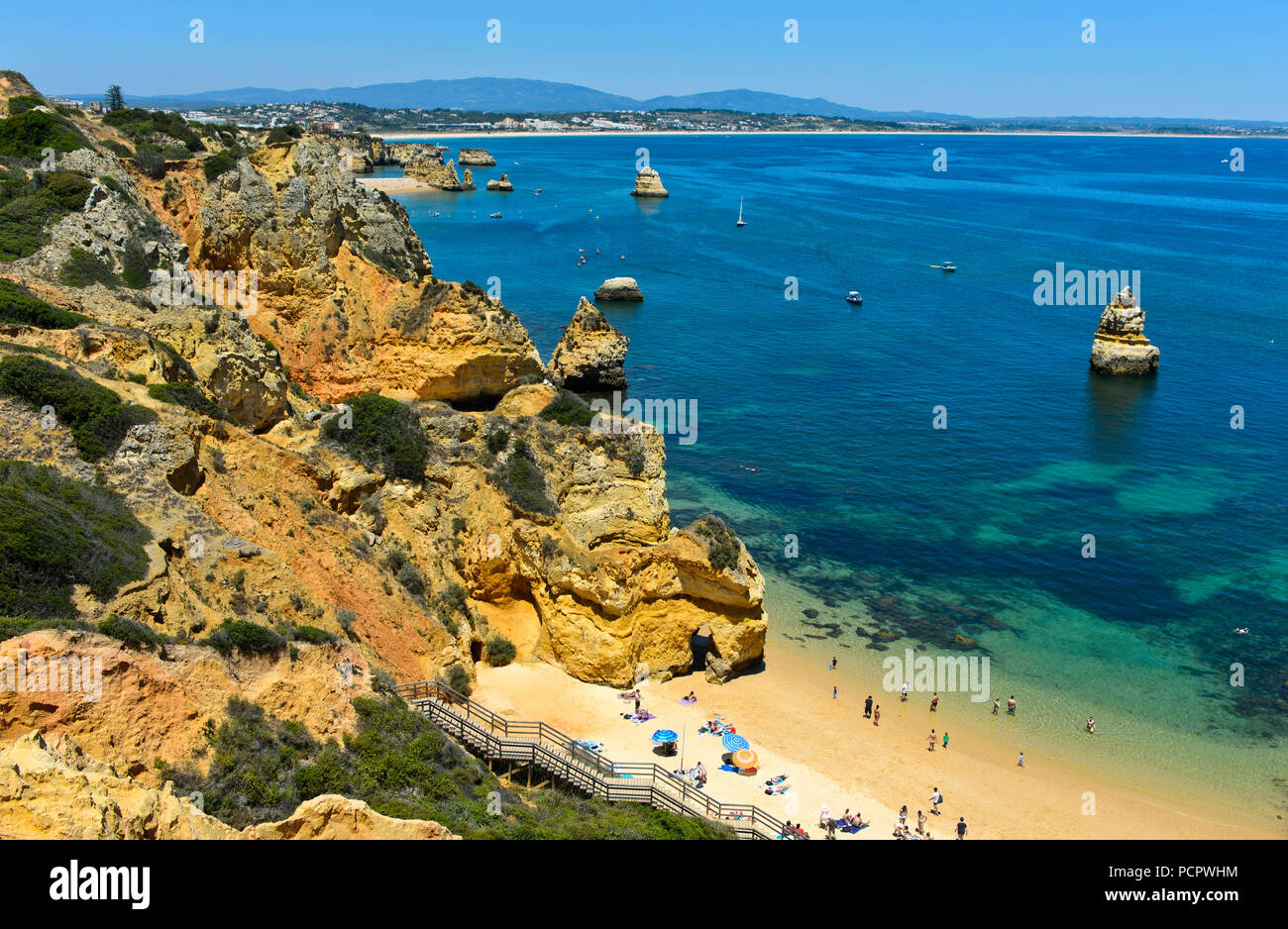 Praia do camilo beach hi-res stock photography and images - Alamy