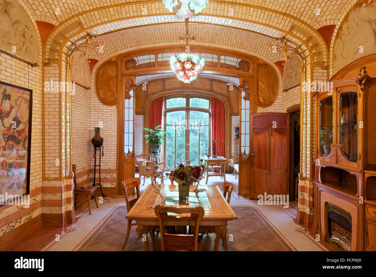 Maison Atelier Victor Horta, 23-25 Rue Americaine, Brussels, Belgium ...