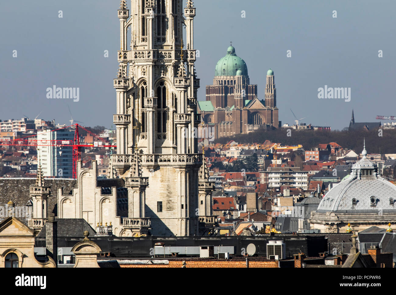 Brussels tower hi-res stock photography and images - Alamy