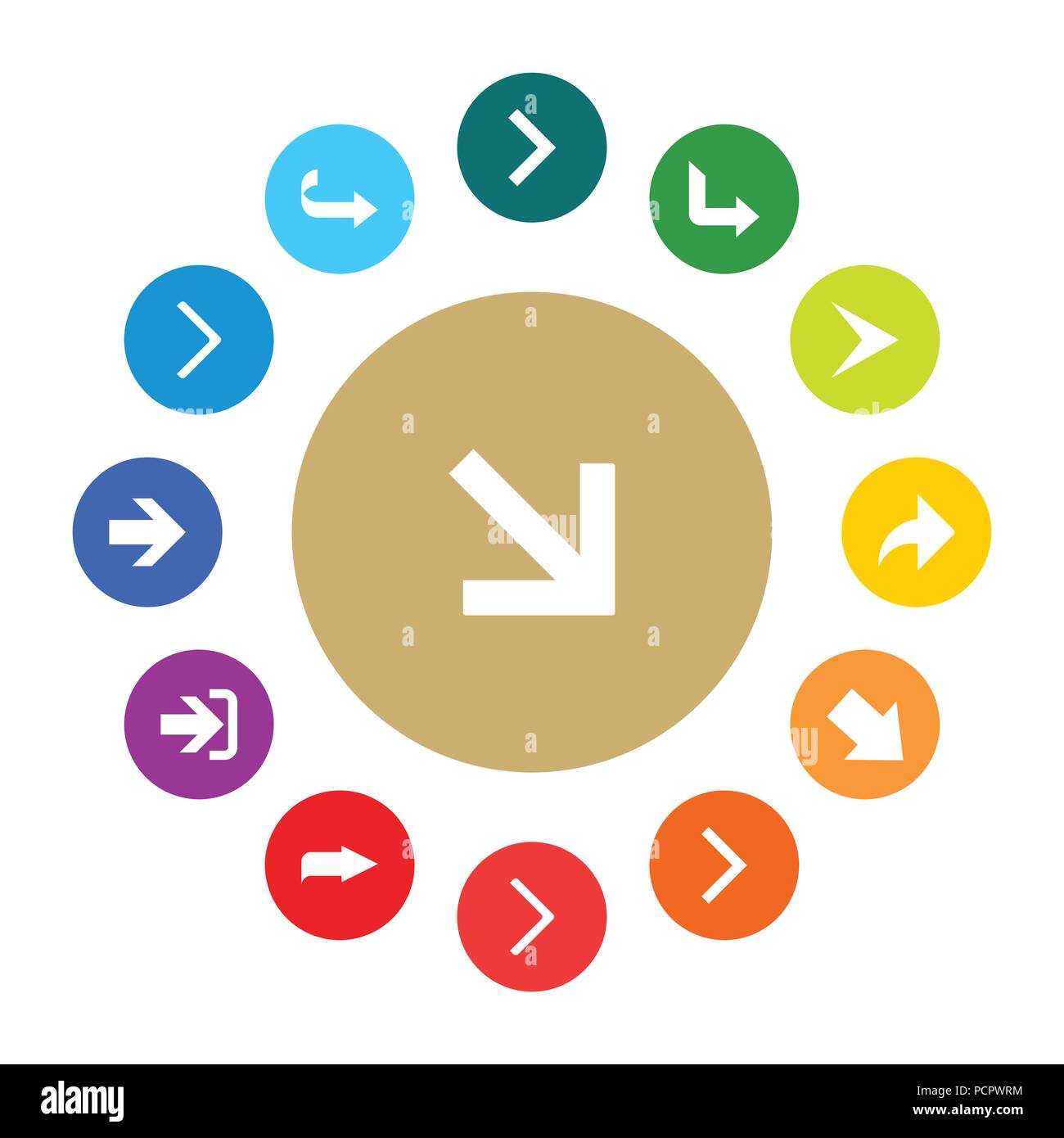 User Interface Buttons Design Set Vector Stock Vector Image And Art Alamy