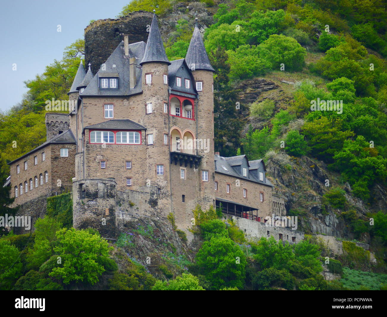 St goar castle hi-res stock photography and images - Alamy
