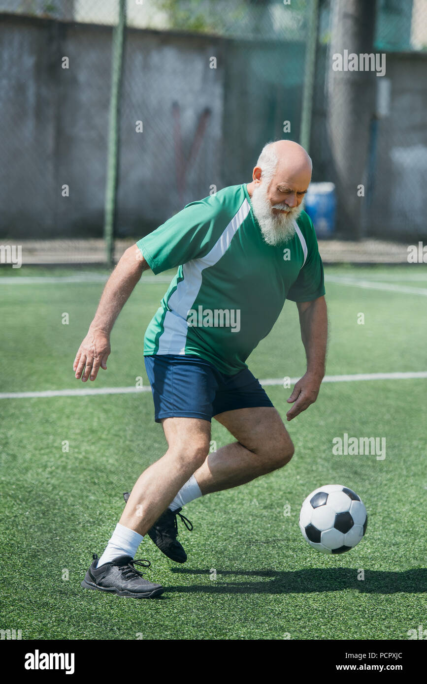 Old man beard football hi-res stock photography and images - Alamy