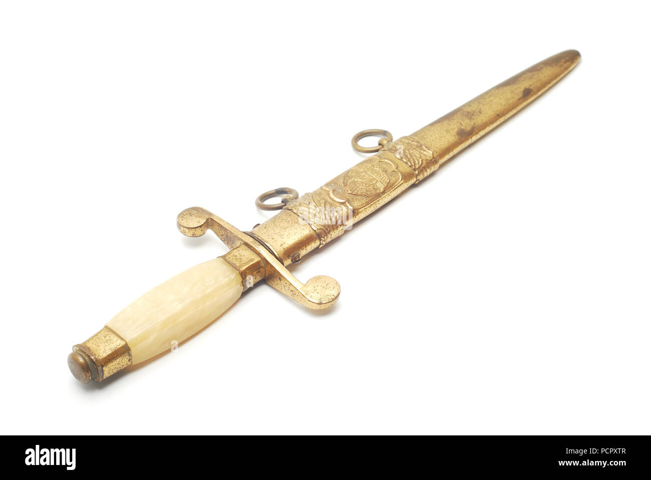 dagger in the sheath isolated on white Stock Photo - Alamy
