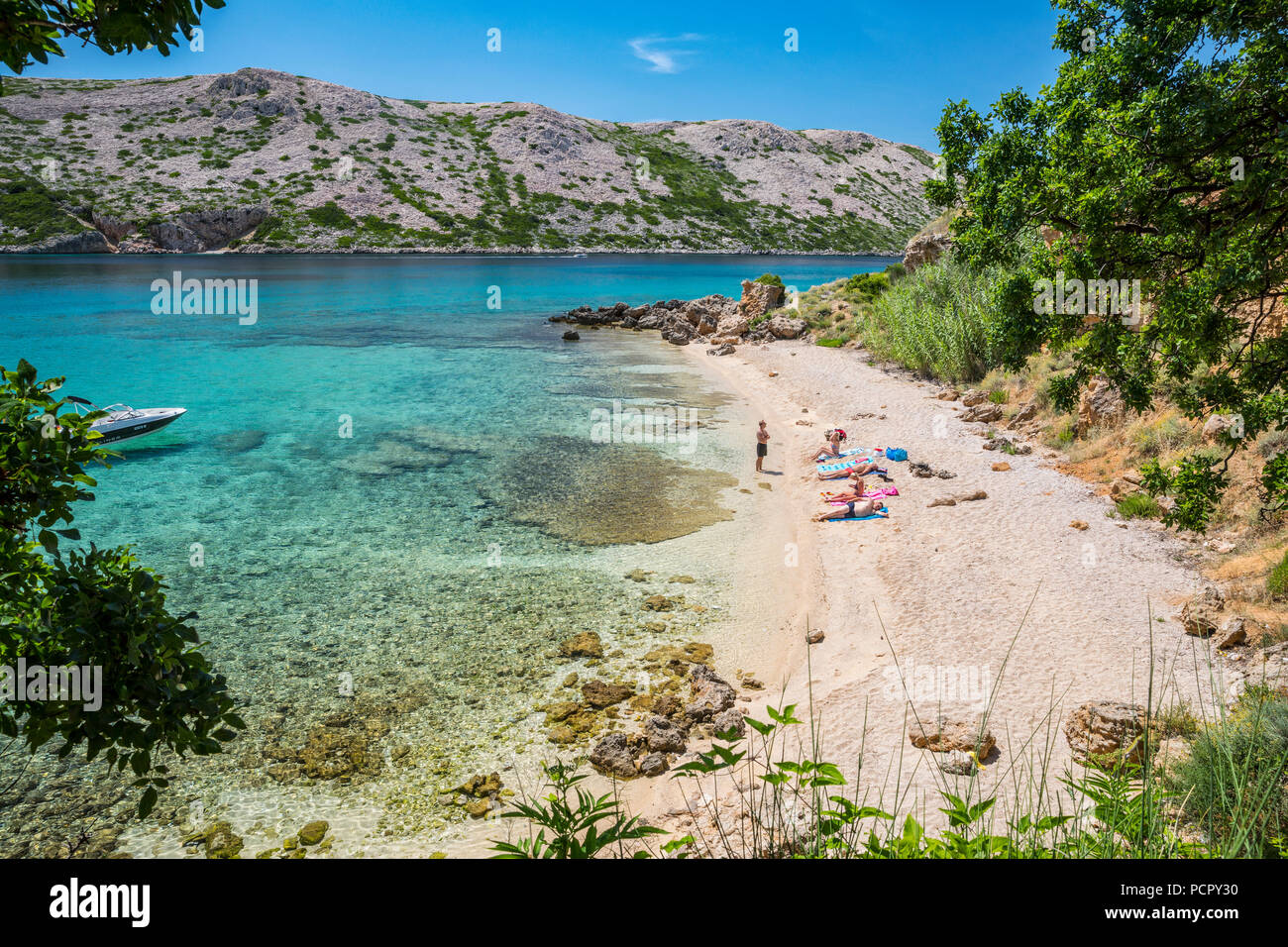Rab island beach hi-res stock photography and images - Alamy
