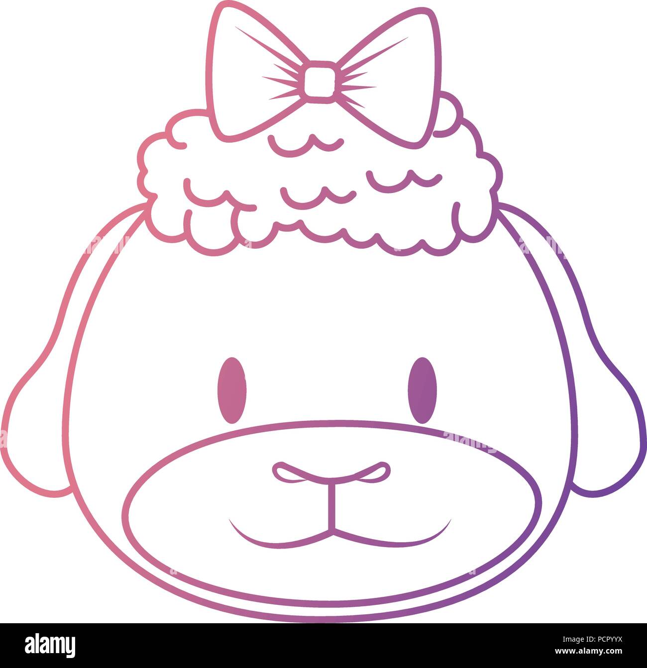 cute and adorable female sheep character vector illustration design ...