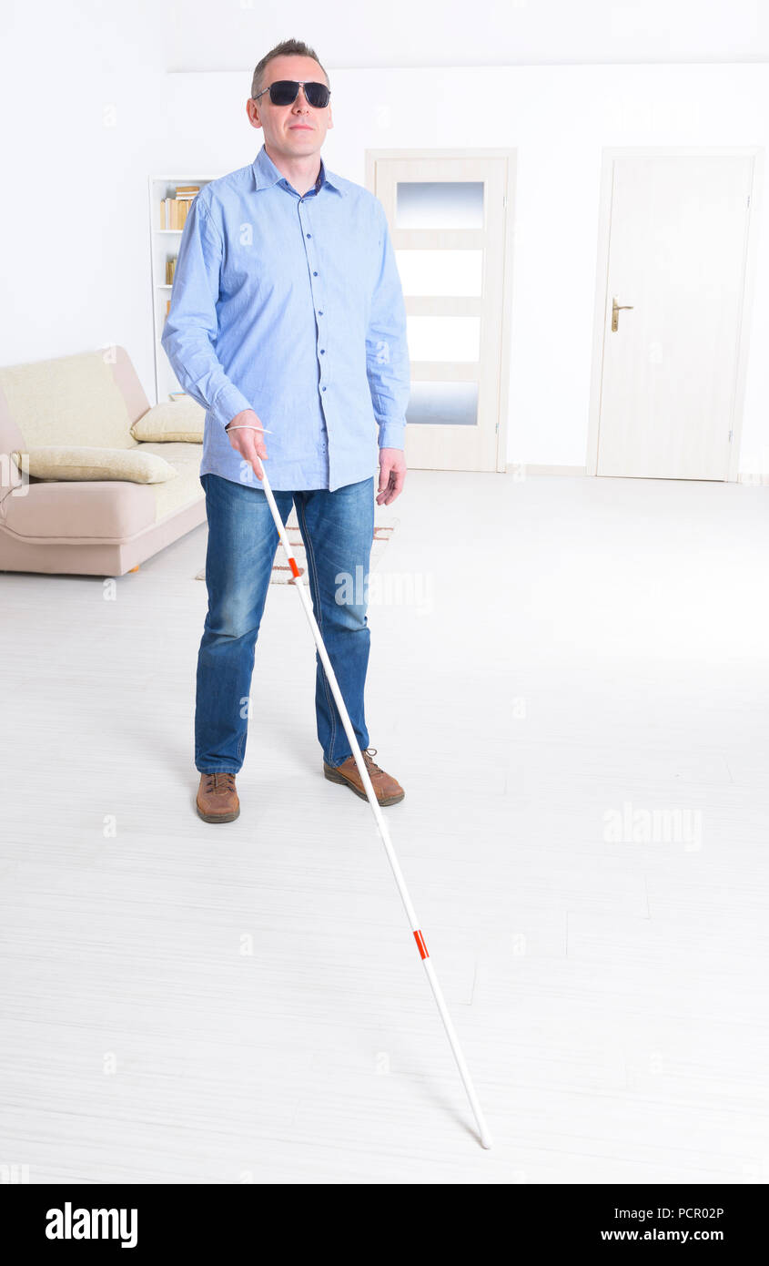White Stick For The Blind Stock Photos & White Stick For The Blind ...
