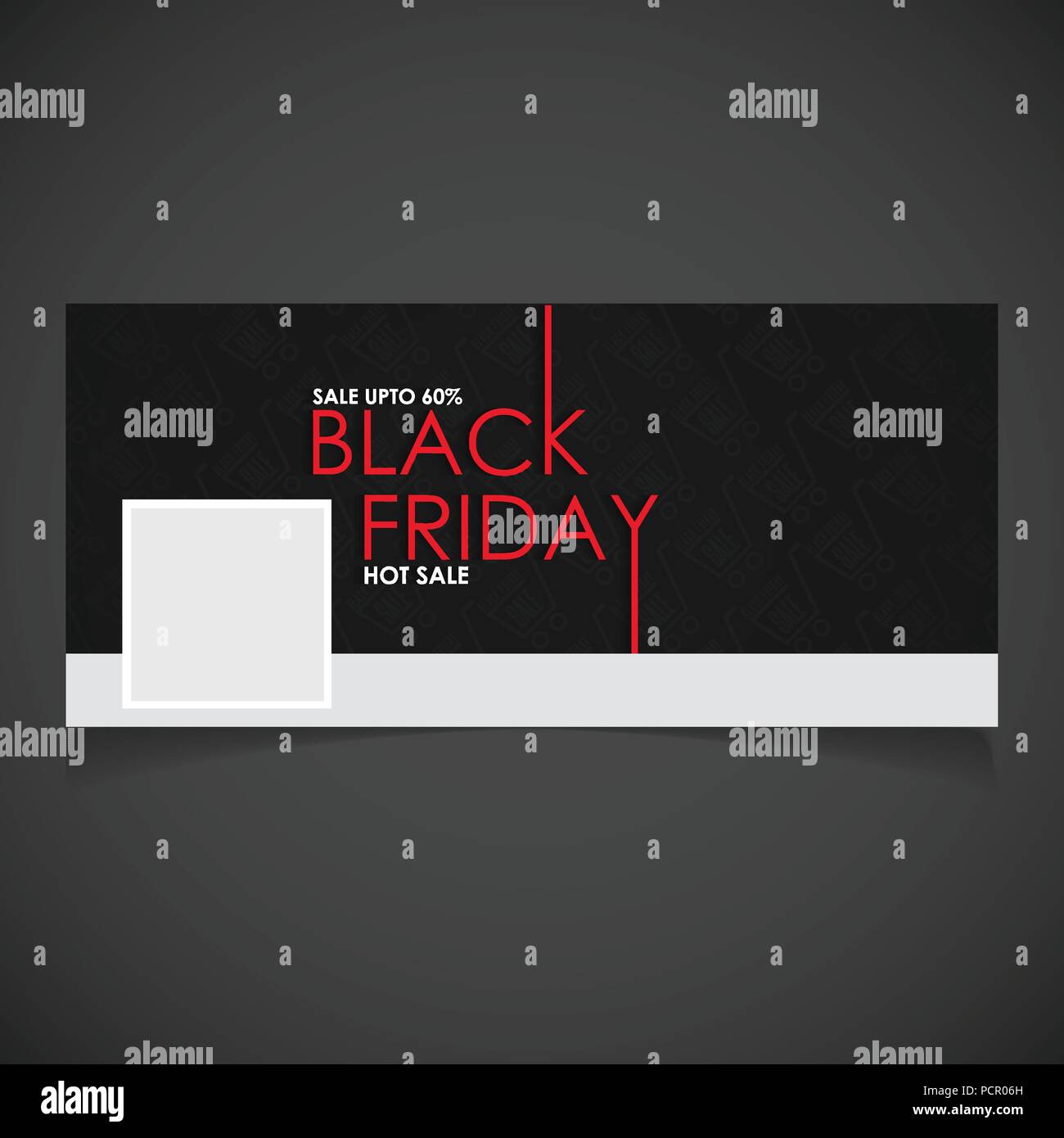 Black Friday sale card design vector Stock Vector Image & Art - Alamy