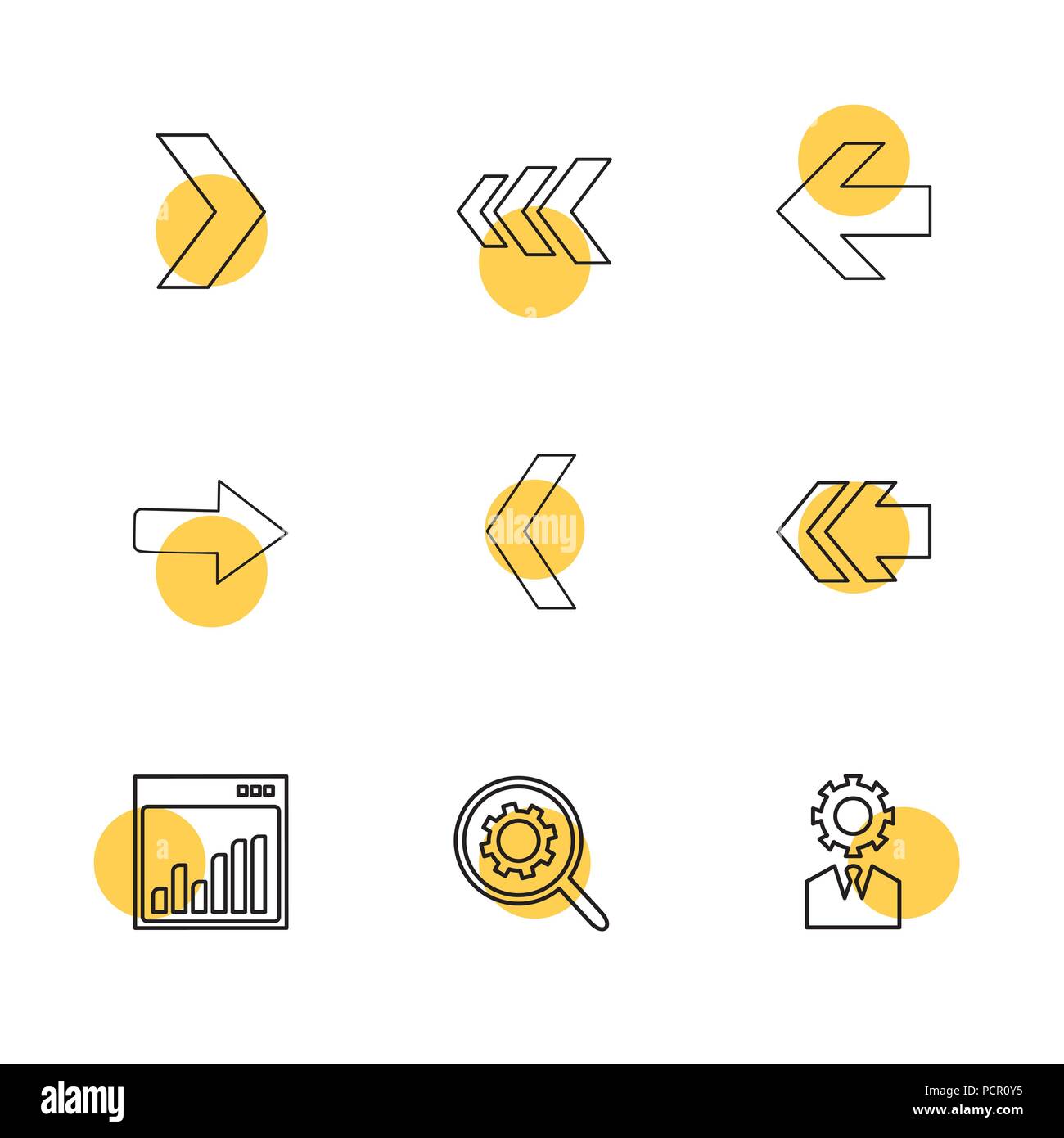 graph , setting , gear , arrows , directions , left , right , pointer ...