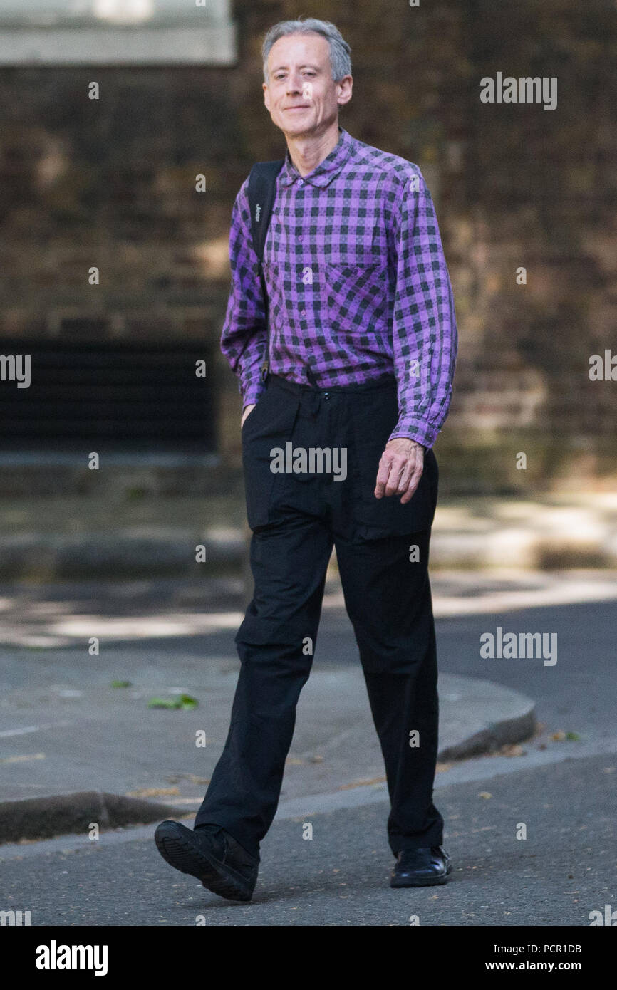 Downing Street arrivals, including LGBT activist Peter Tatchell, for ...