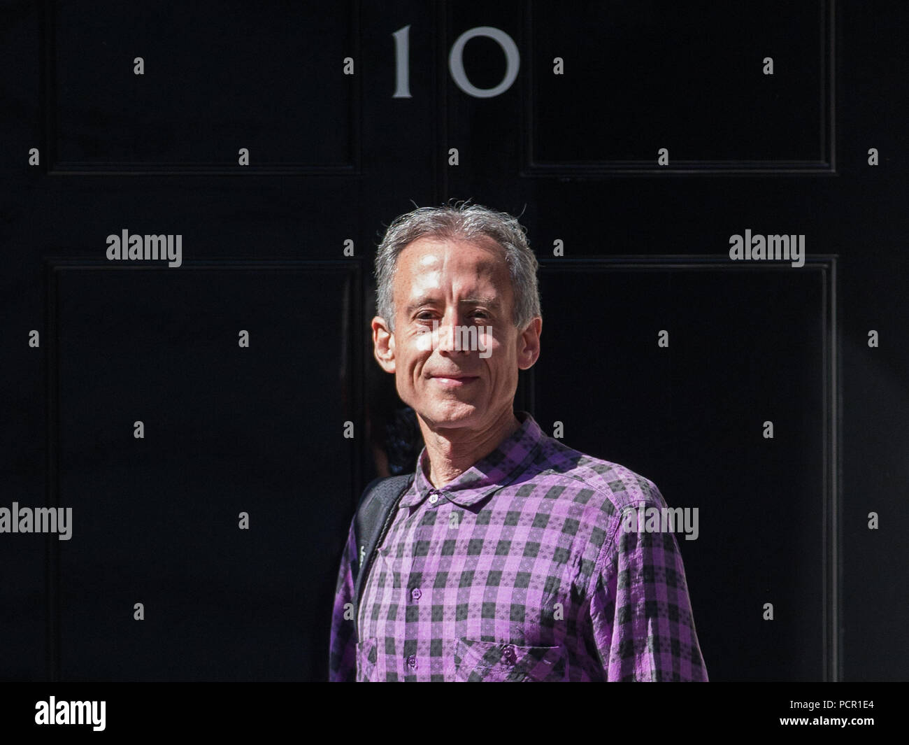 Downing Street arrivals, including LGBT activist Peter Tatchell, for ...
