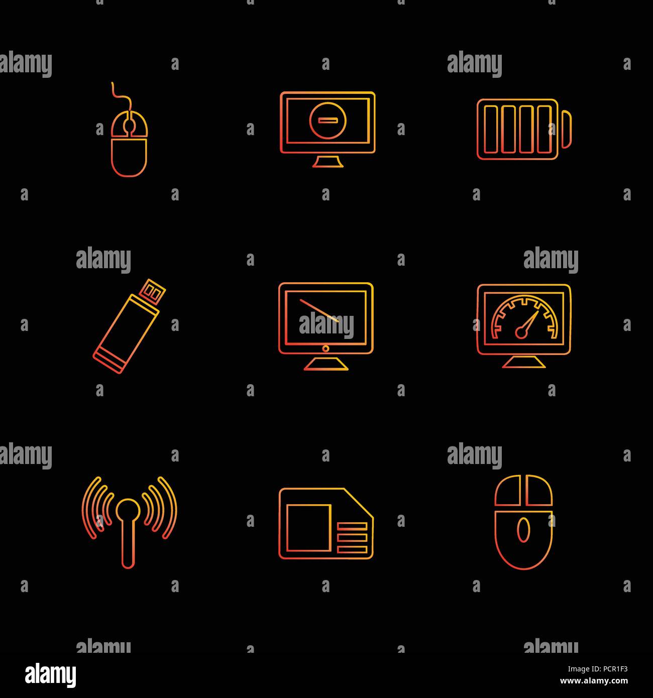 battery , wifi , network , infrared , signals , web , user interface ...